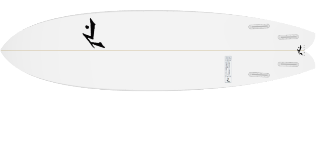 Rusty Moby Fish Mid Length Surfboard | Shop now - Rusty Surfboards Europe