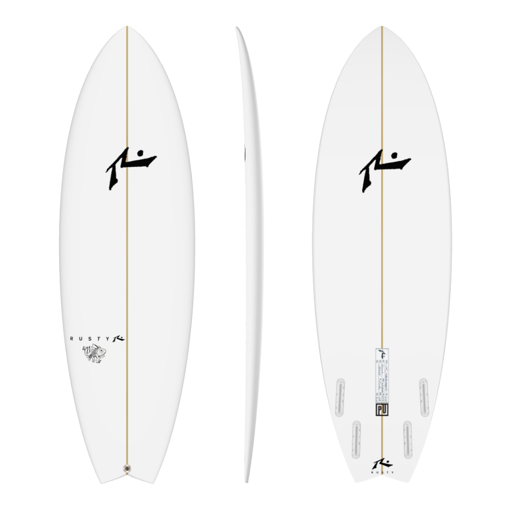 Rusty 421 Fish Alternative Surfboard | Shop now - Rusty Surfboards Europe