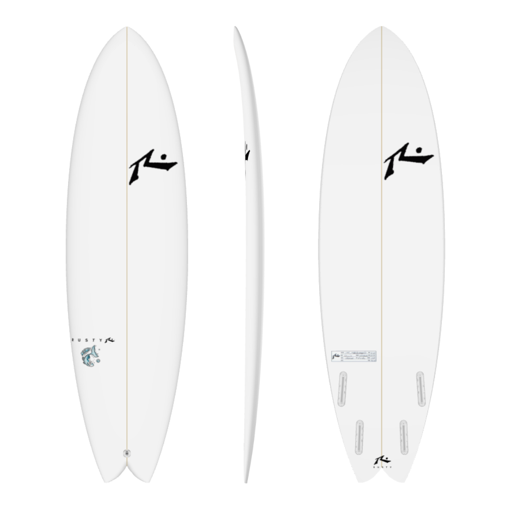 Rusty NSMF Mid Length Surfboard | Shop now - Rusty Surfboards Europe