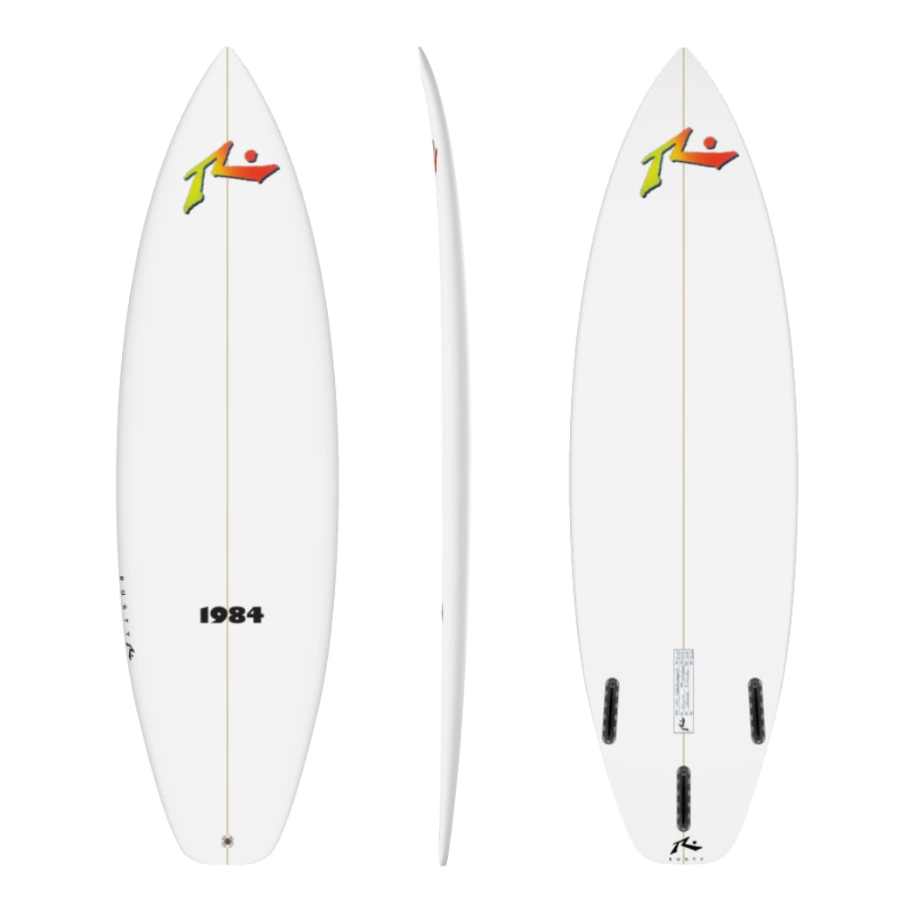 Rusty 1984 Alternative Surfboard | Shop now - Rusty Surfboards Europe