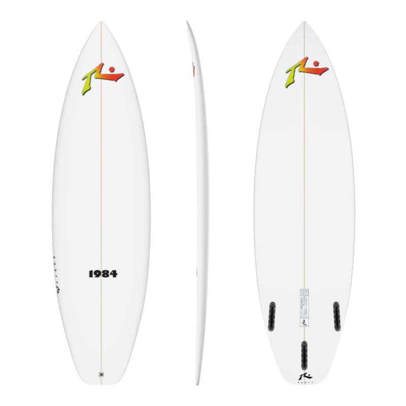 Rusty 1984 Hybrid Surfboard | Shop now - Rusty Surfboards Europe