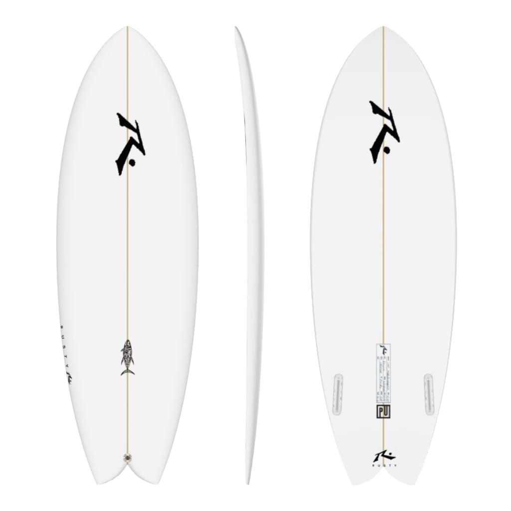 Rusty 419 Fish Alternative Twin Fin Surfboard | Shop now - Rusty ...