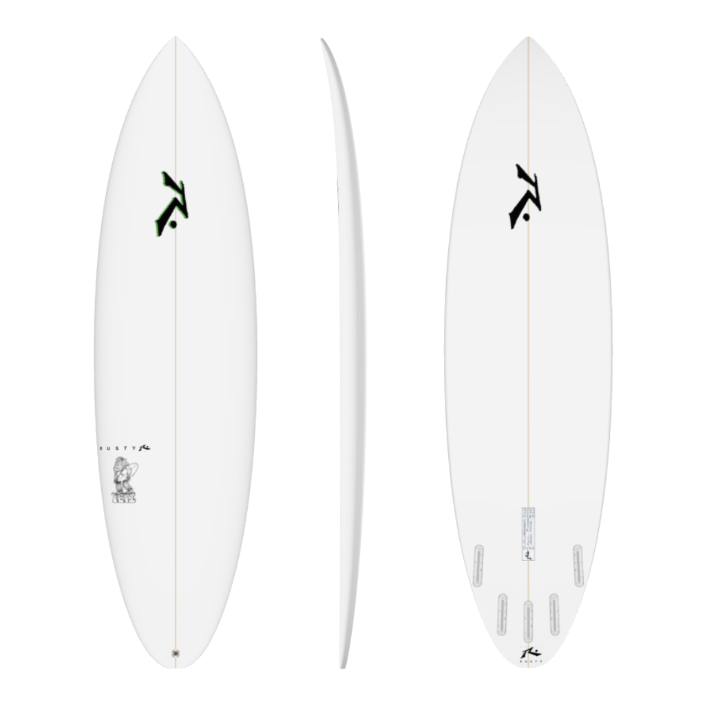 Rusty Yeti Hybrid Surfboard | Shop now - Rusty Surfboards Europe
